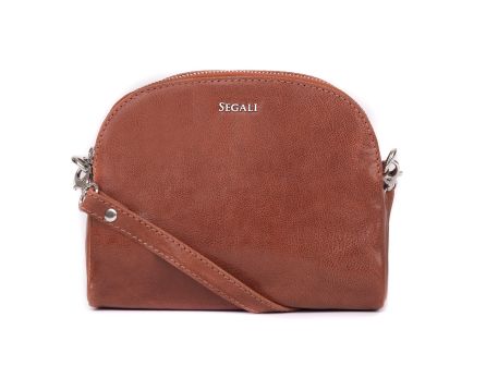 Dámská kabelka kožená SEGALI 12 G koňak | SEGALI